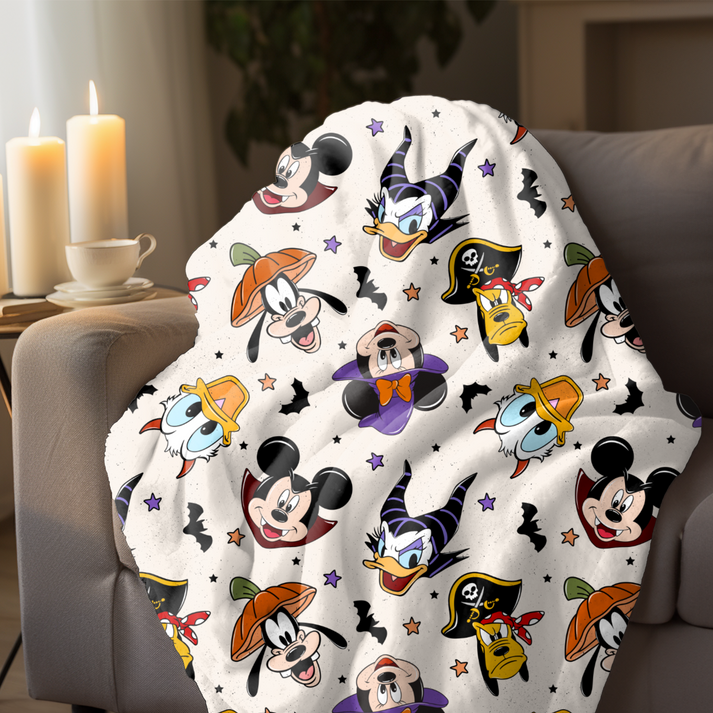 Character Villains Blanket – 3 Wishes Design Co.