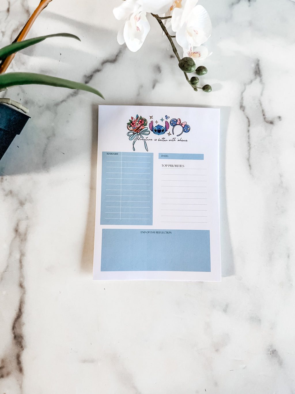 Dreamy Daily To-Do Notepad – 3 Wishes Design Co.